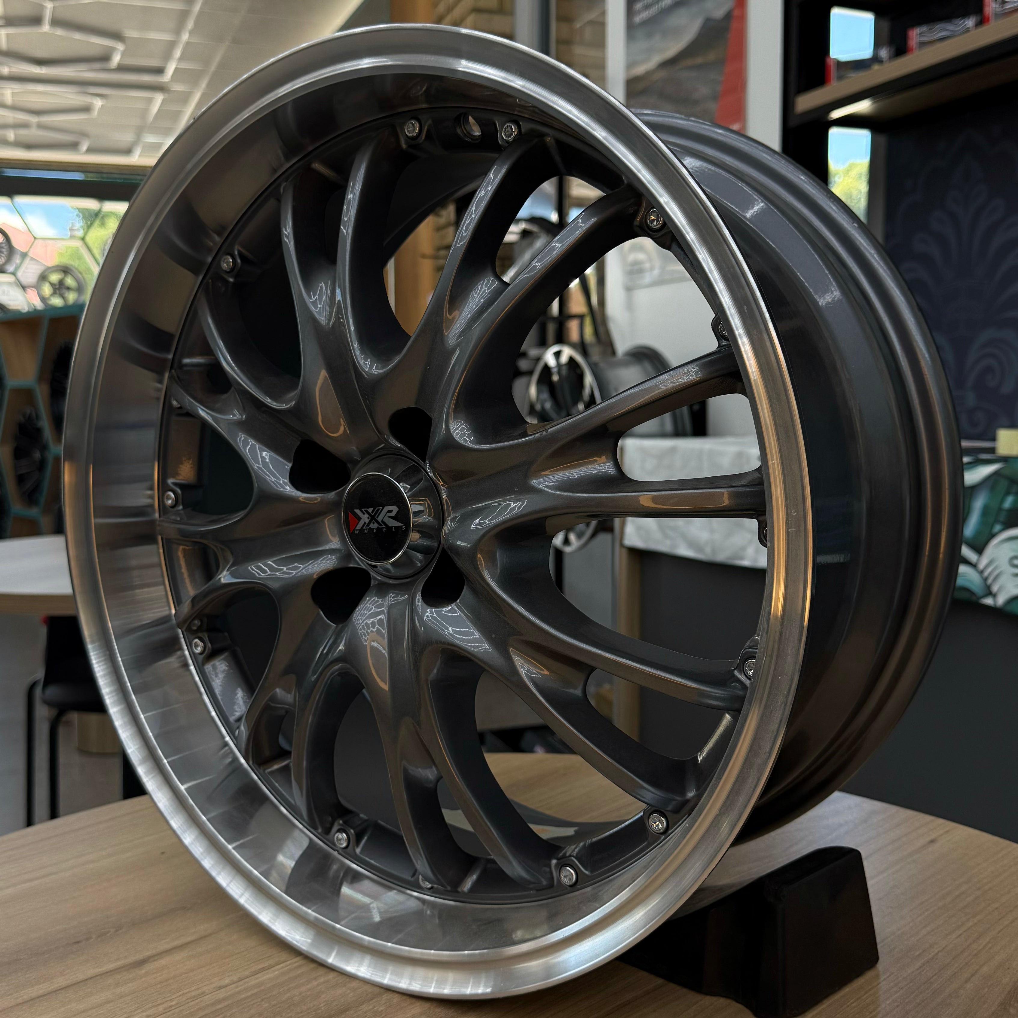 17" XXR 4X100 GREY – Khans Fitment Group